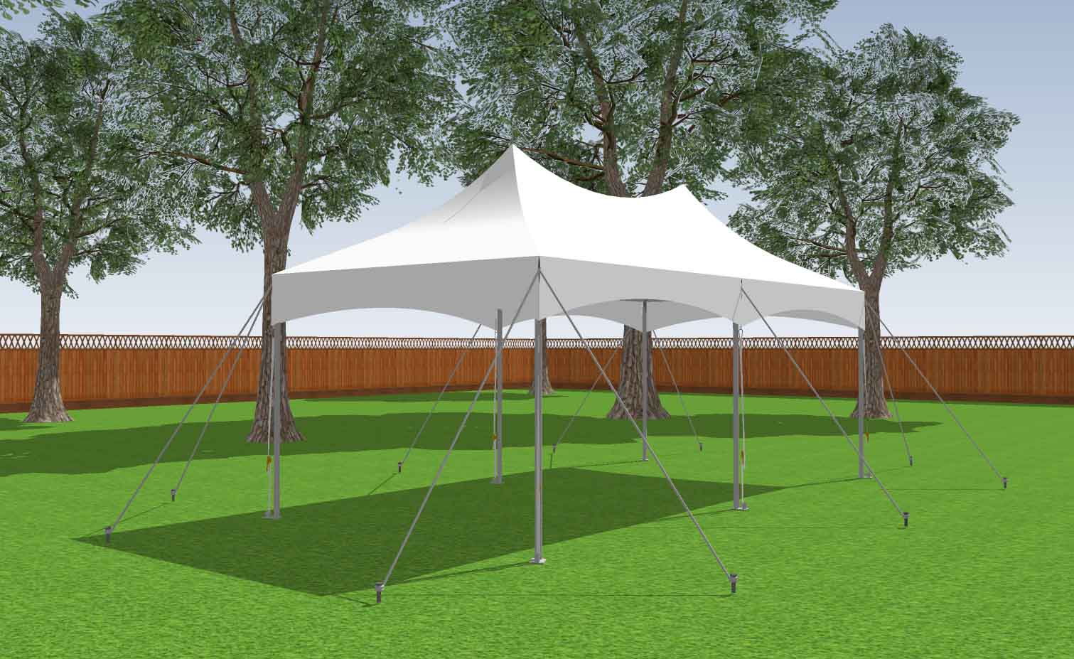 10' Wide Frame Tents for Sale | American Made by Ohenry Tents
