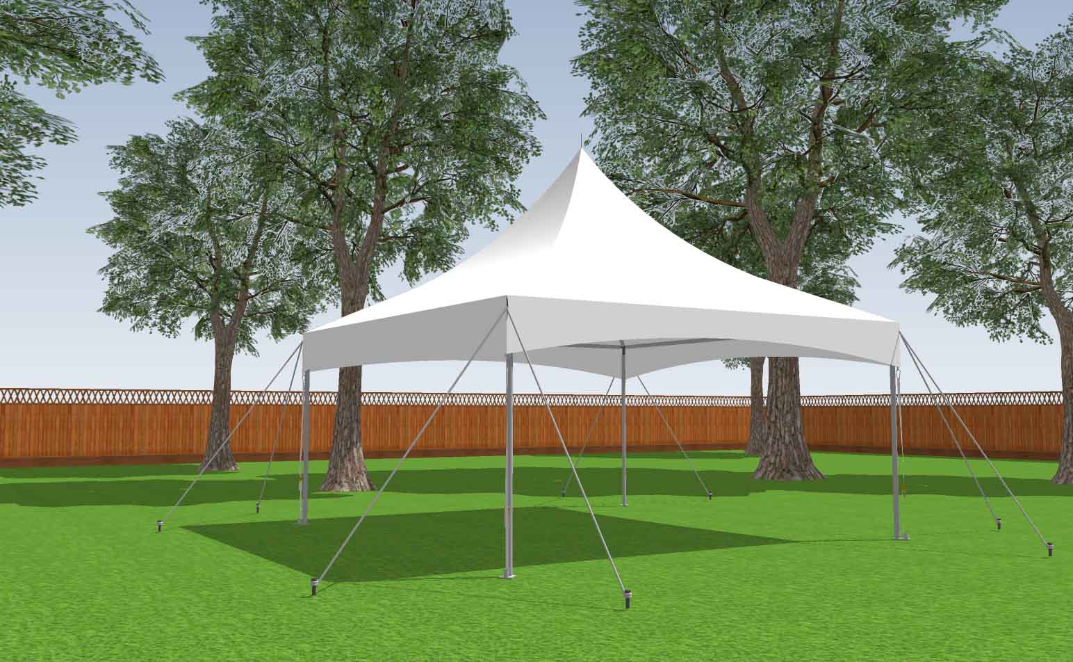 15' Wide Frame Tents for Sale | American Made by Ohenry Tents
