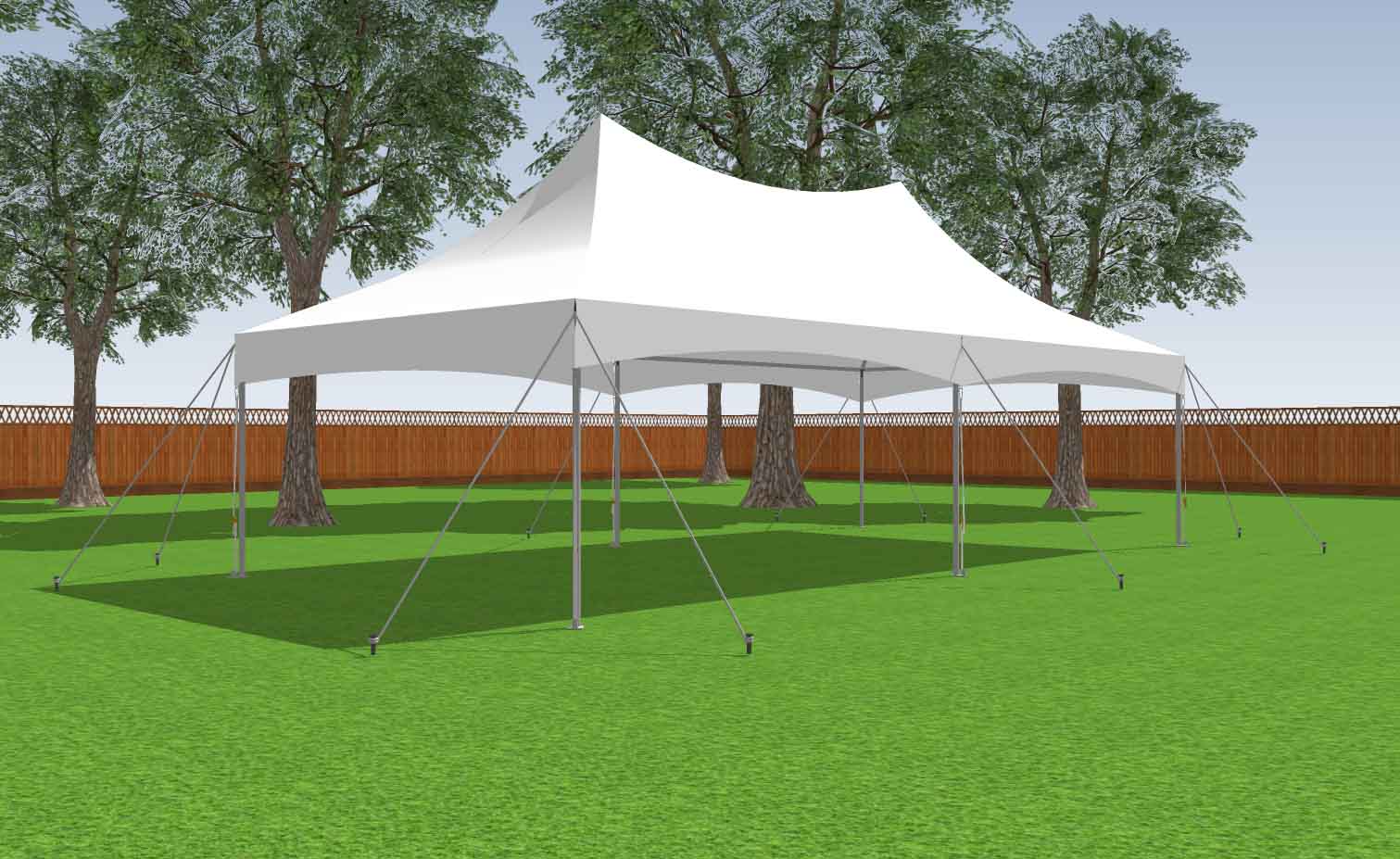 15' Wide Frame Tents for Sale | American Made by Ohenry Tents