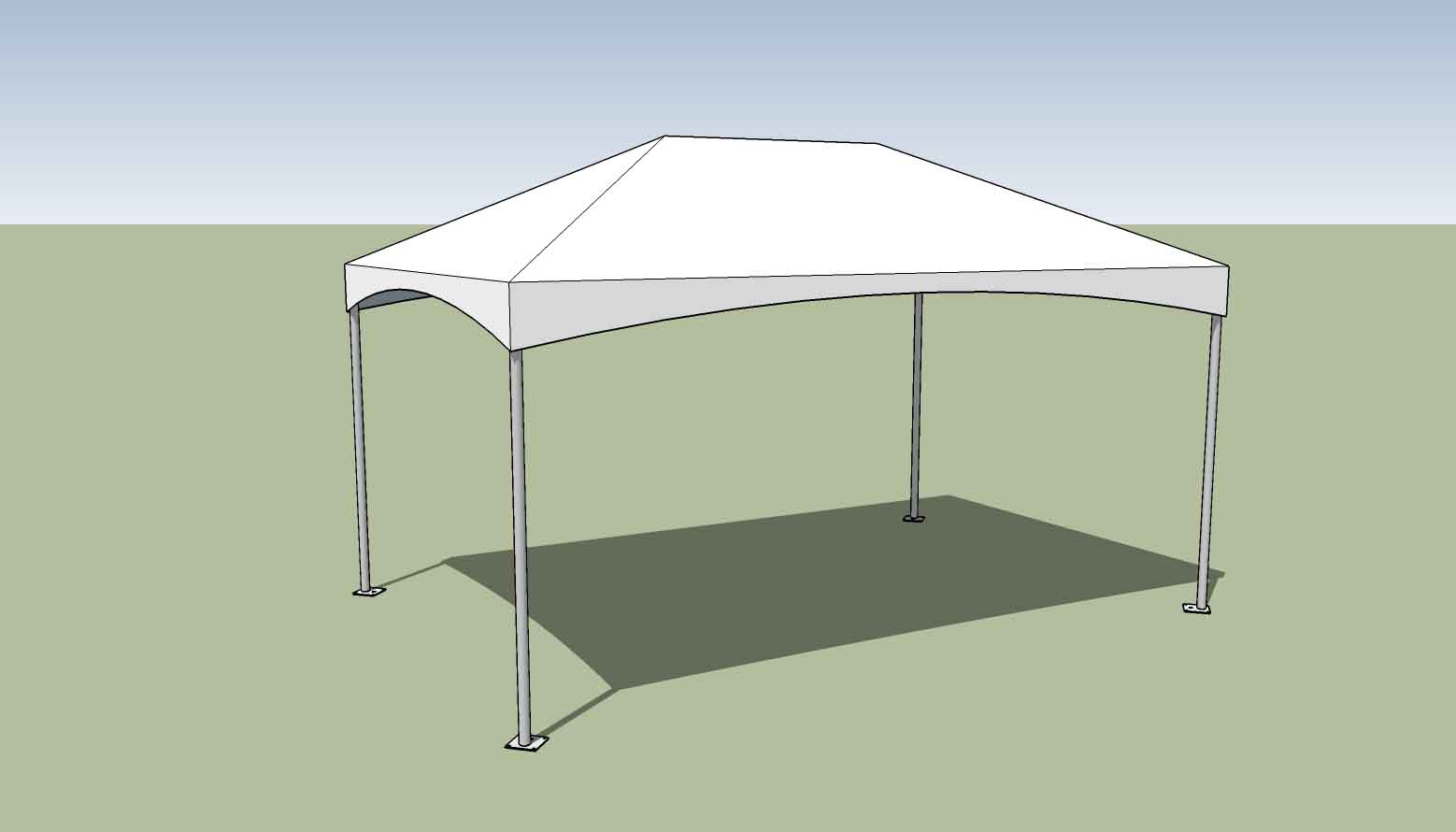 10x15 Frame Tent | Ohenry Frame Tents are your best Frame Tent Choice