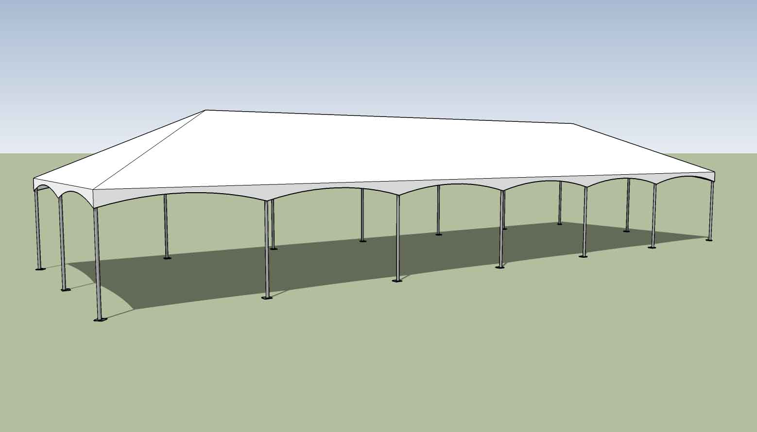 20x60 Frame Tent | Ohenry Frame Tents are your best Frame Tent Choice
