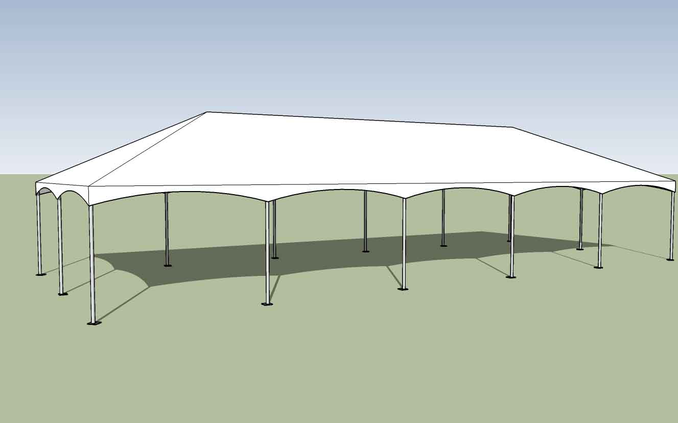 20' Wide Frame Tents for Sale | American Made by Ohenry Tents
