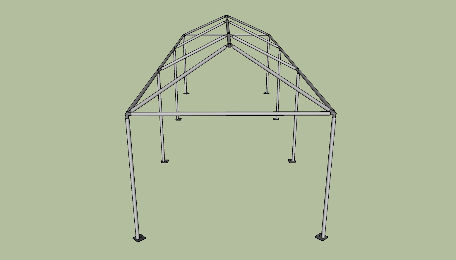 10x30 Standard Frame Tent | American Made Party Tents