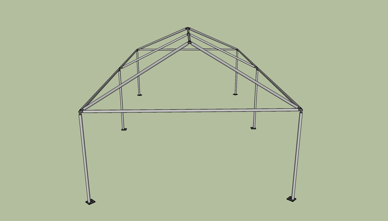 15x30 Standard Frame Tent | American Made Party Tents