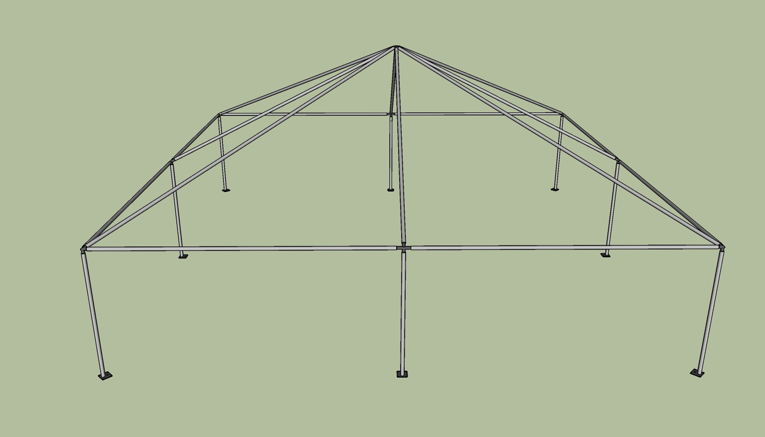 30x30 Frame Tent | American Made Party Tents