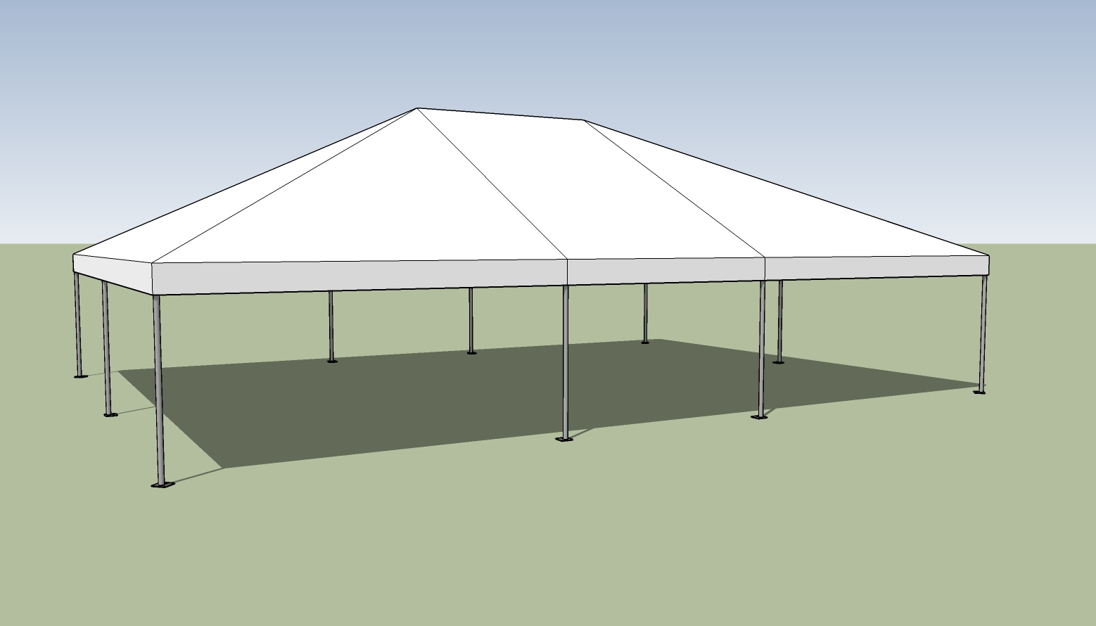 30x40 Frame Tent | American Made Party Tents
