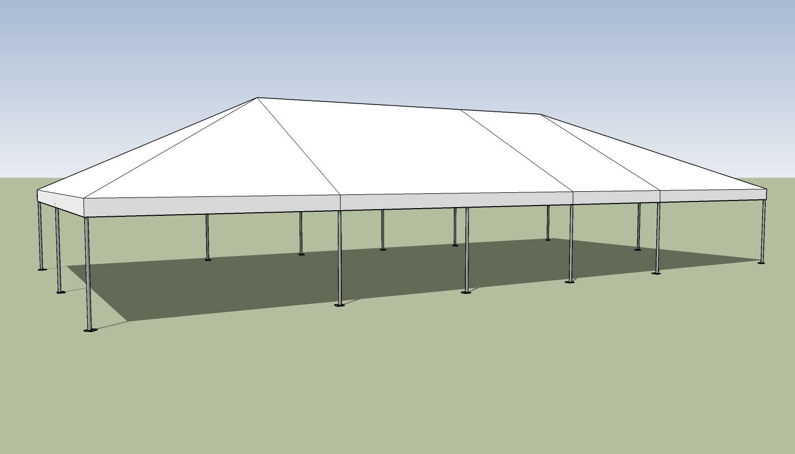 30x60 Frame Tent | American Made Party Tents