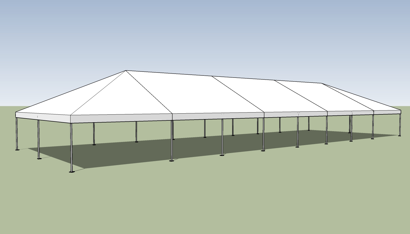 30' Wide Frame Tents for Sale | American Made by Ohenry Tents