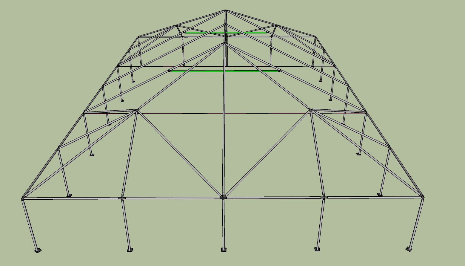 40x60 Frame Tent | Quality American Made Party Tents
