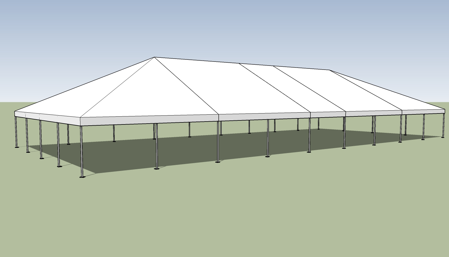 40x90 Frame Tent | Quality American Made Party Tents