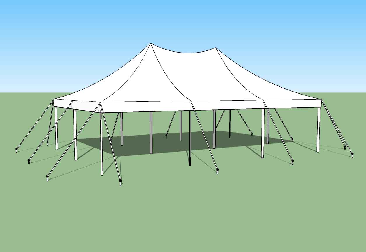20x30 High Peak Party Tent | Ohenry High Peak Party Tents