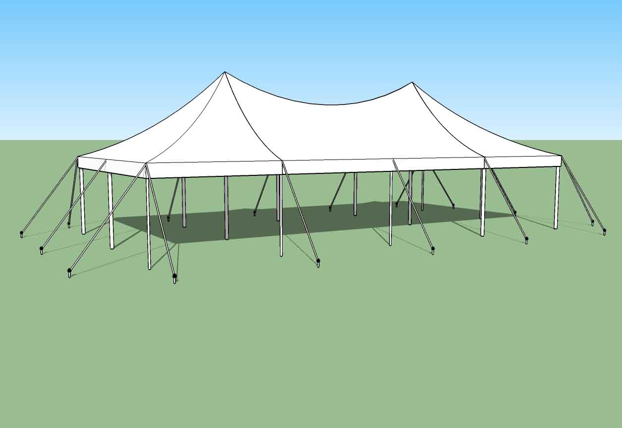 20x40 High Peak Party Tent | Ohenry High Peak Party Tents