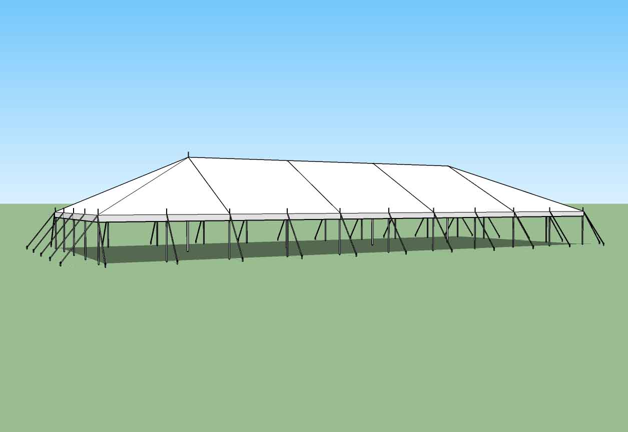 40x100 Party Tent | Quality American Made Party Tents
