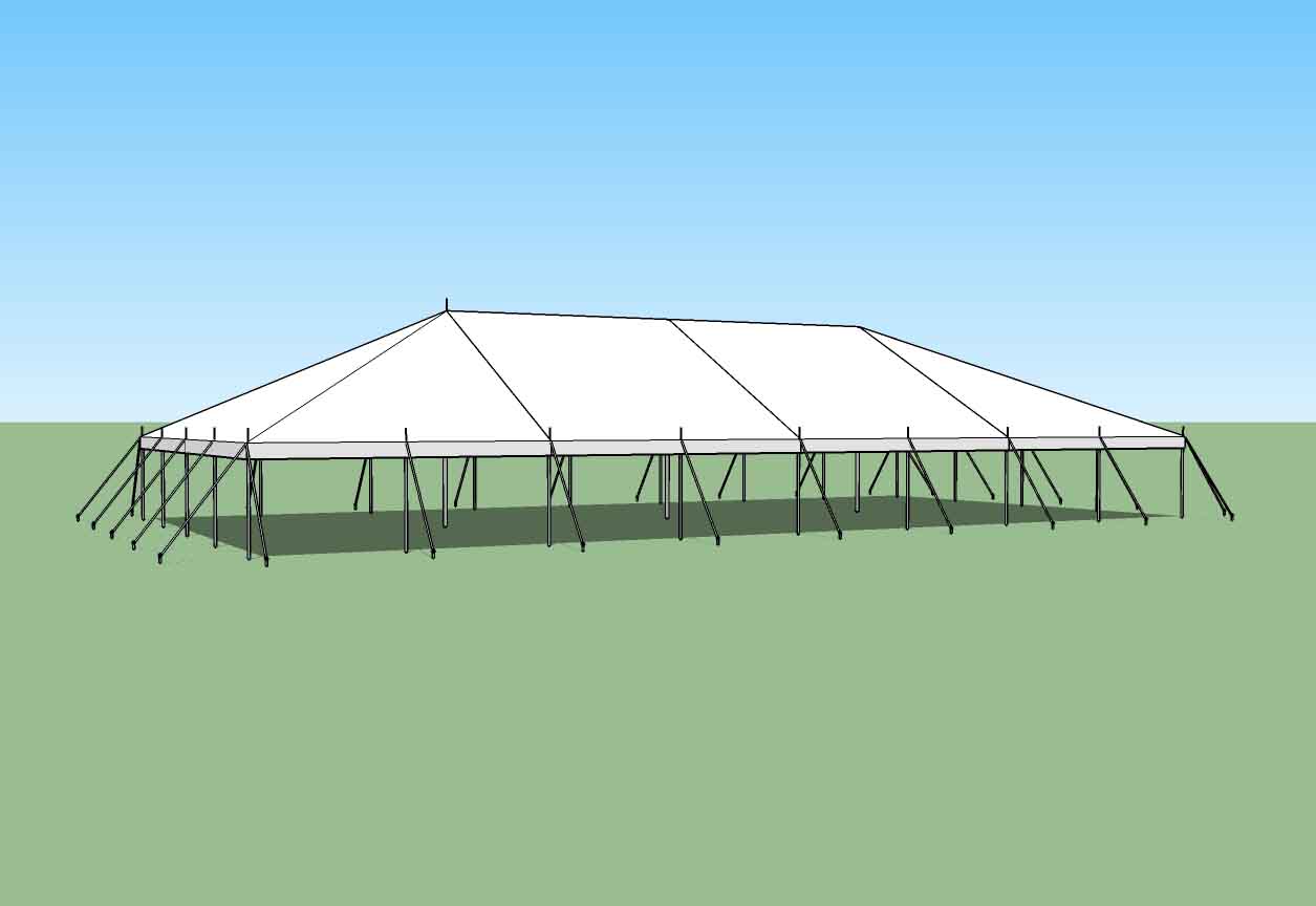 40x80 Party Tent | Quality American Made Party Tents