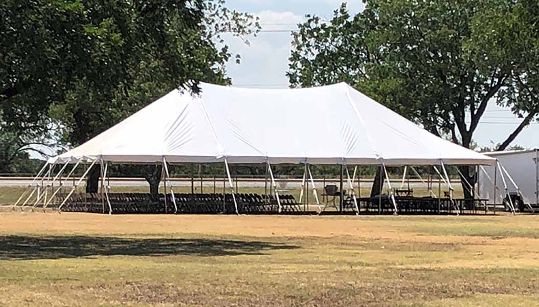 50x50 Party Tent | Quality American Made Party Tents