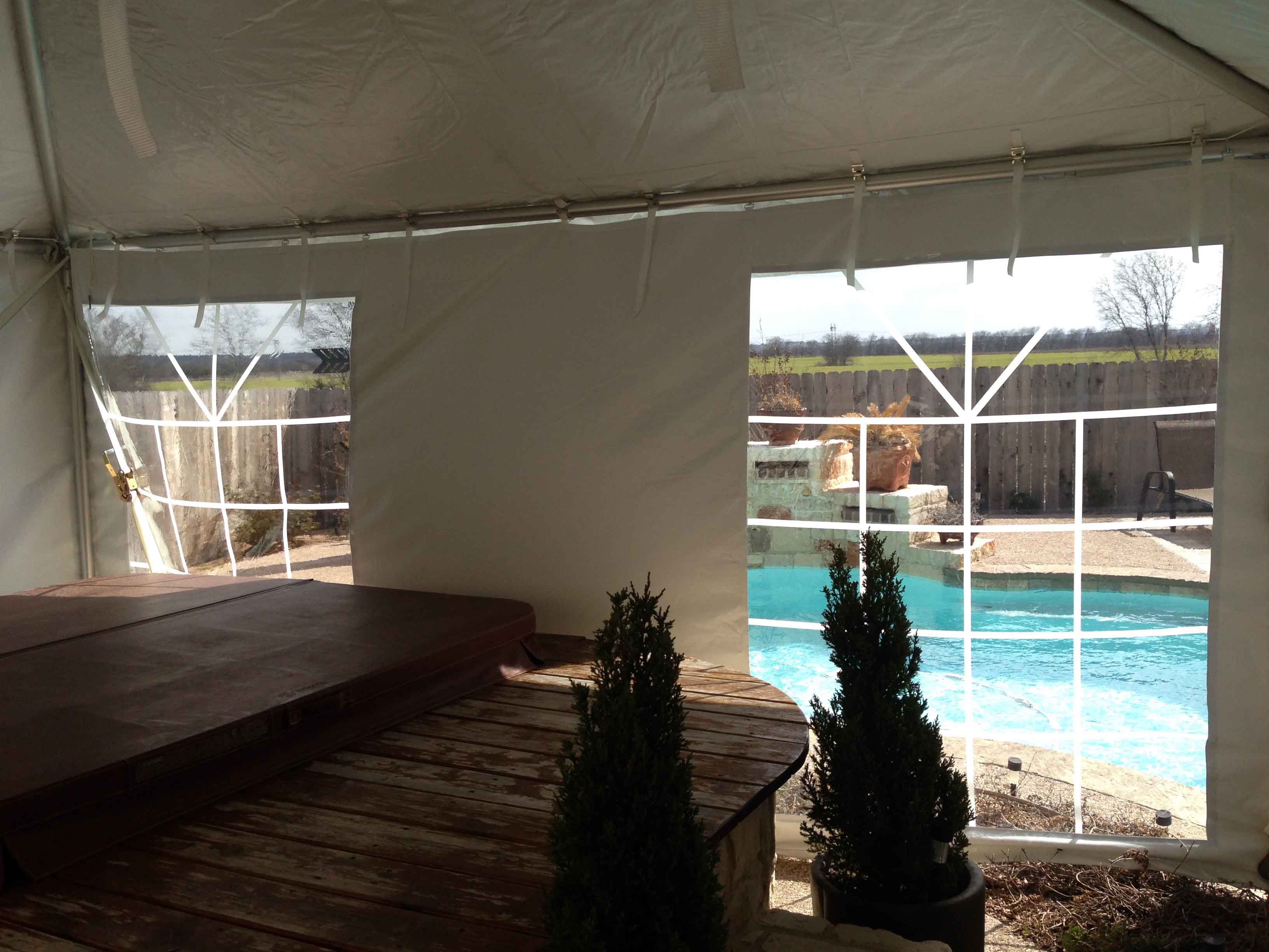 40' Wide Frame Tents for Sale | American Made Frame Tents and Sidwalls